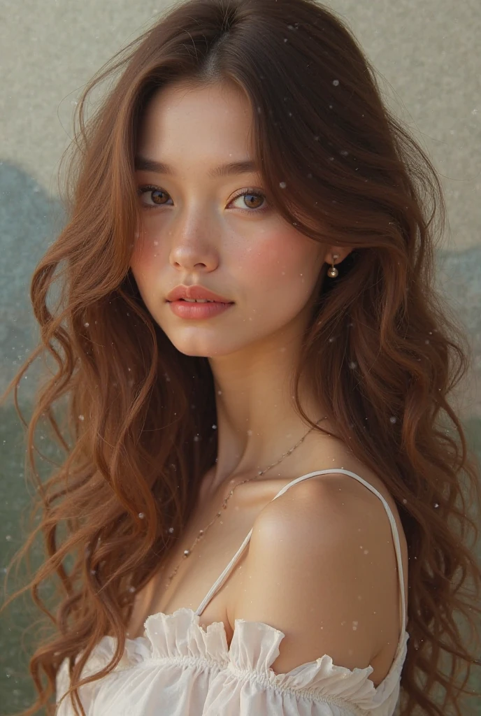 A beautiful brunette woman - SeaArt AI