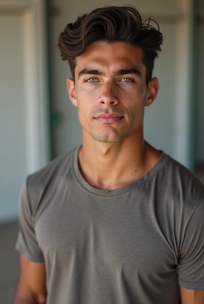The young man is between 18 and 22 years old, with an apparent age of ...