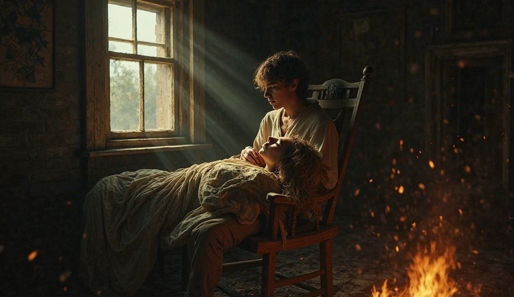 "A chilling final scene inside the dimly lit cottage. The young man ...