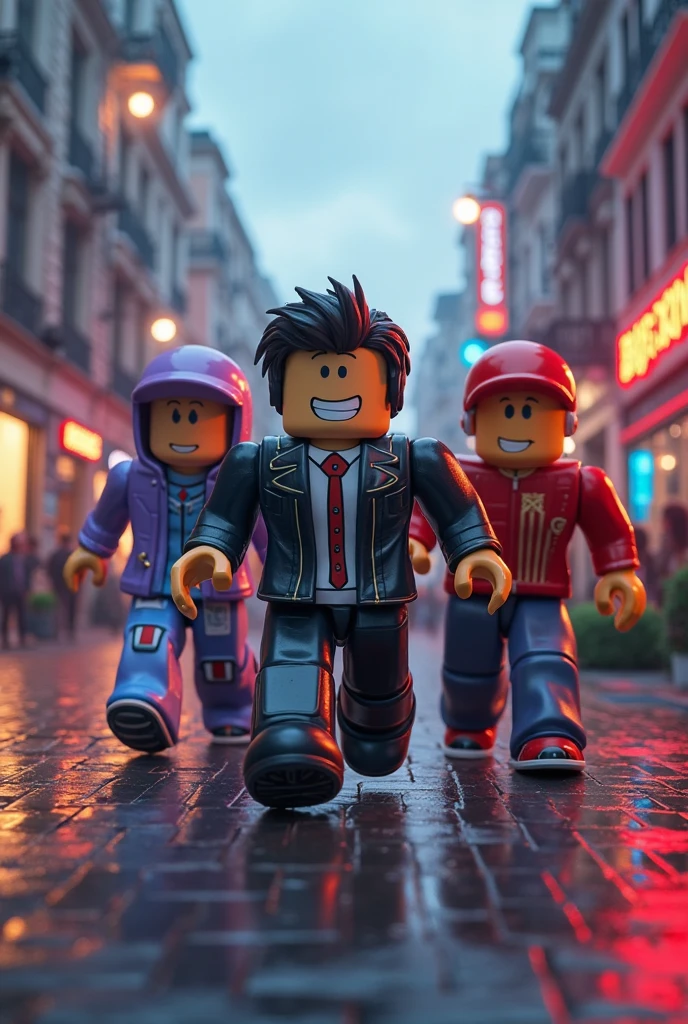 Scene from Roblox characters hunting other characters dressed as ...