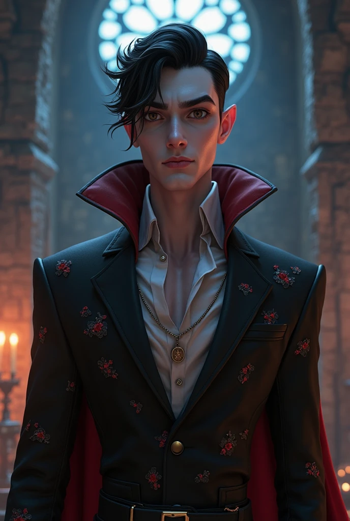 Create a male vampire animation for me - SeaArt AI
