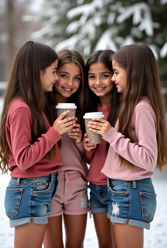 Photo by digital best camera, Four cute arabic girls, appear to be ...