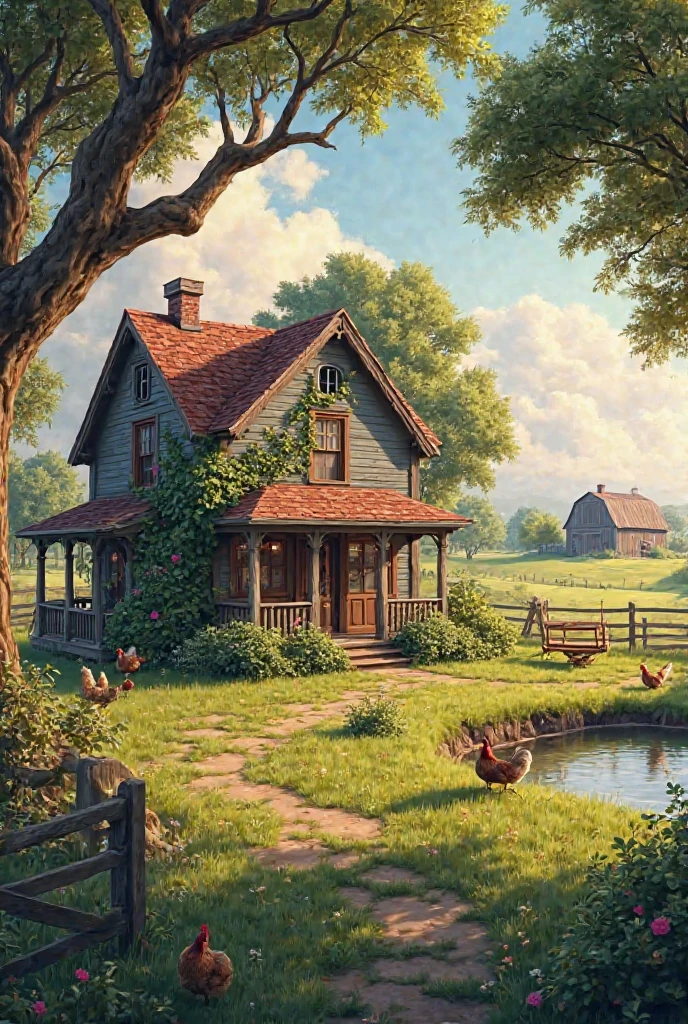 Create a farmhouse style - SeaArt AI