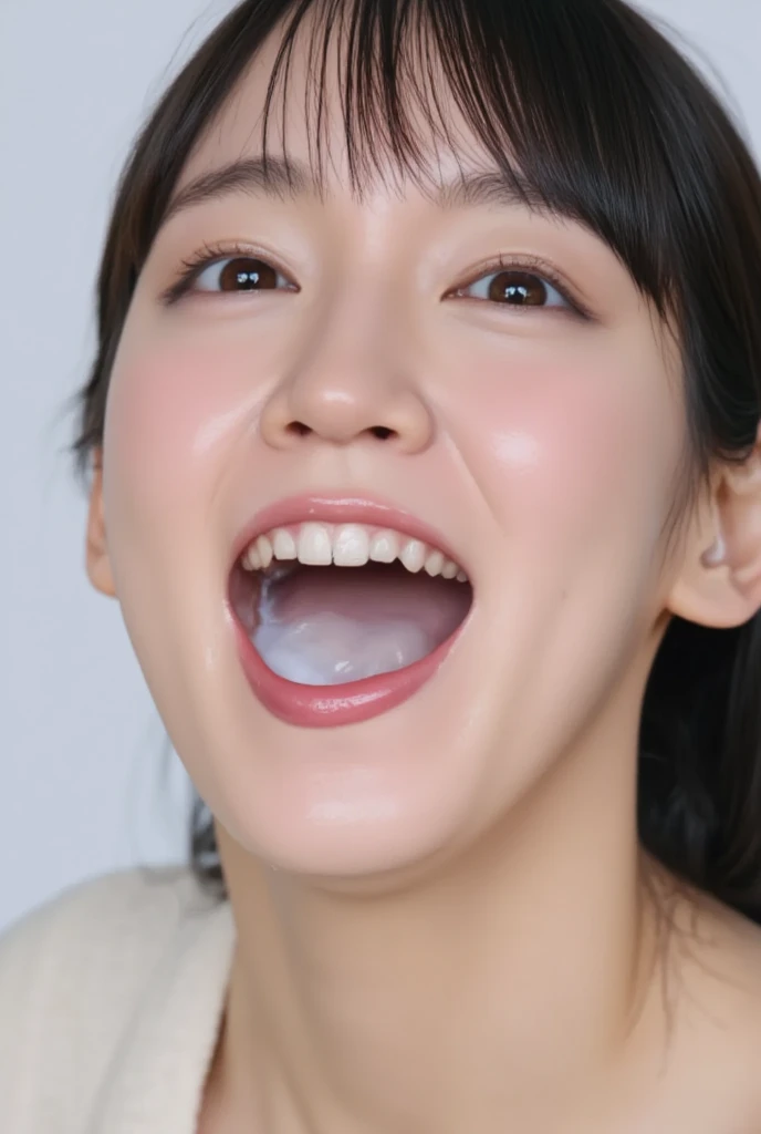 A tongue full of saliva is just the right length of tongue that doesn ...
