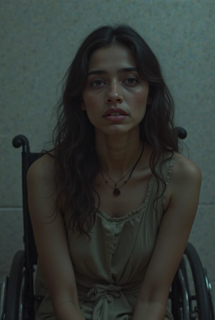 Please create an image of the actress Maitreyi Ramakrishnan who plays ...