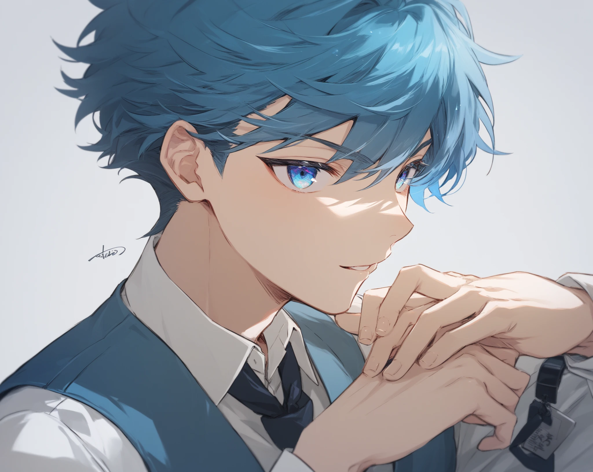 1 adult male,simple background,High Resolution, line drawing style ...