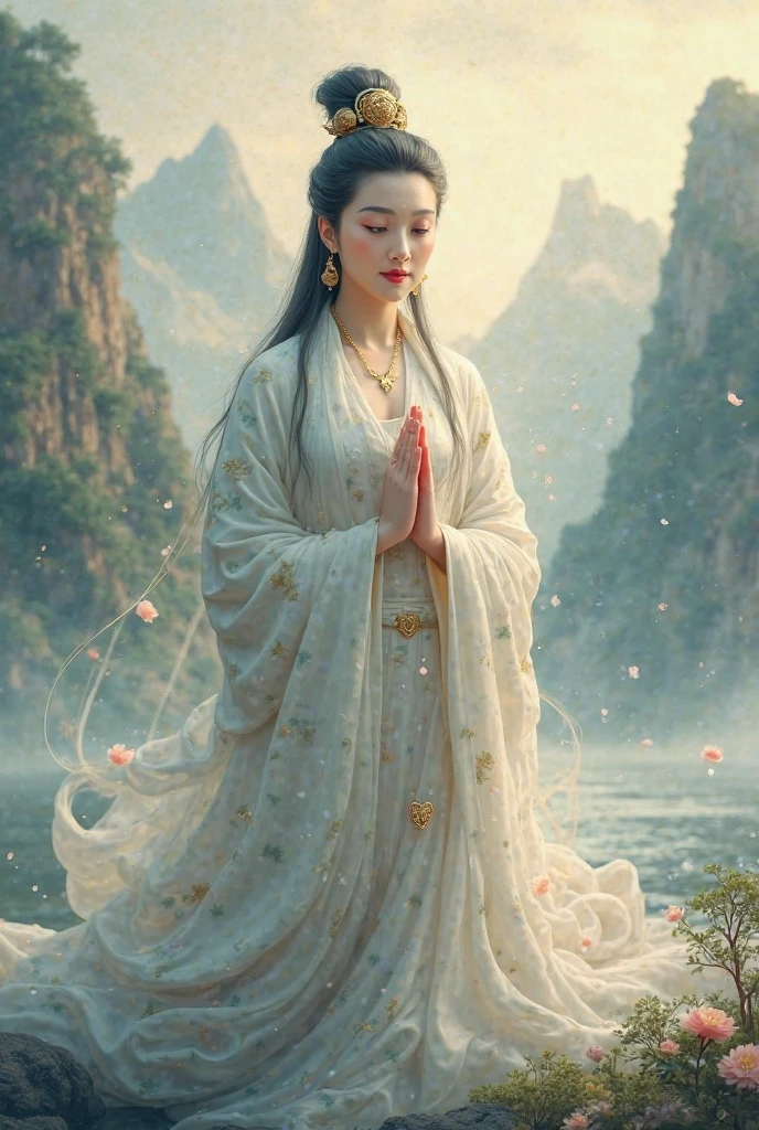Jade Dragon Guanyin Mercy - SeaArt AI
