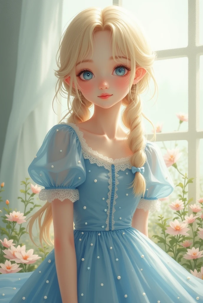 Imtdaurobeaureal, 1girl, twintails, low twintails, blue eyes - SeaArt AI