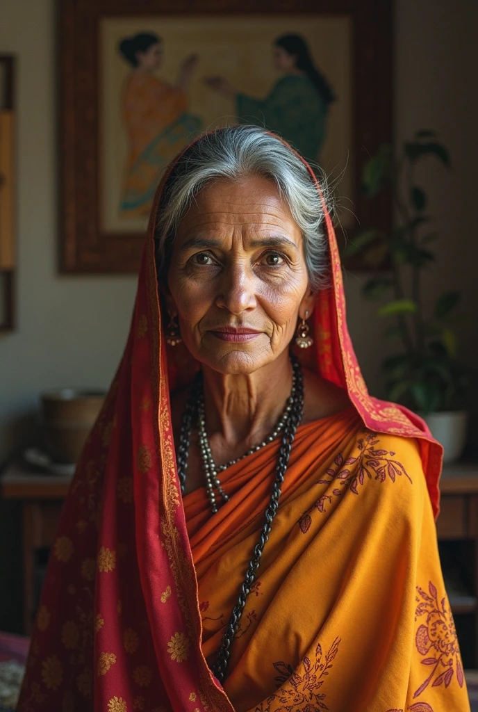 A Indian mother - SeaArt AI