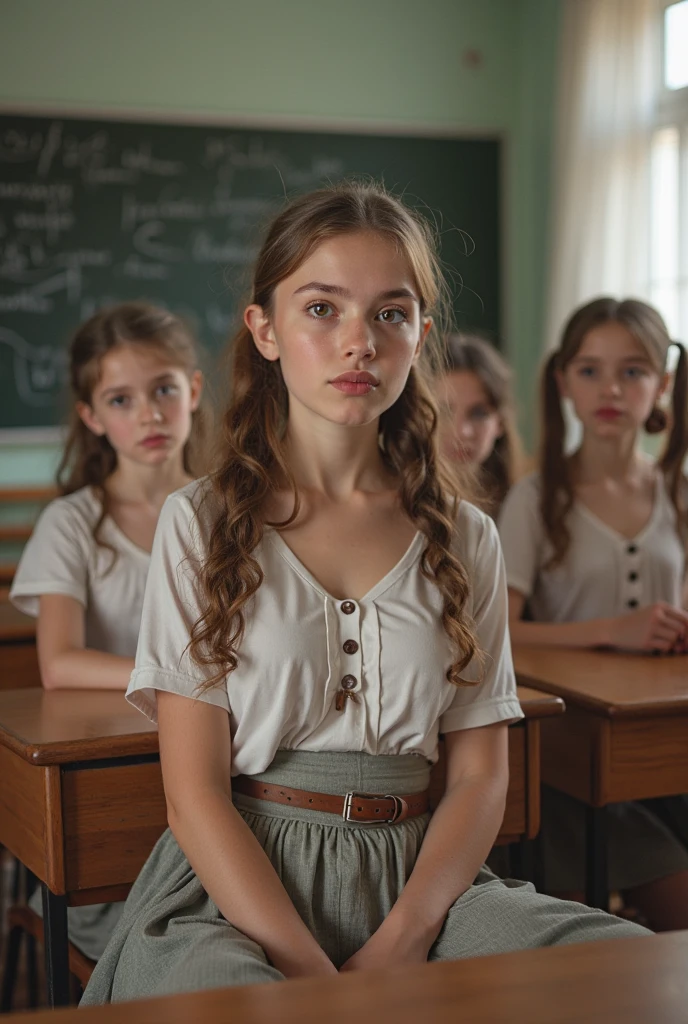 real photo, 4 incredibly breasted young Slovak girls with cute innocent ...