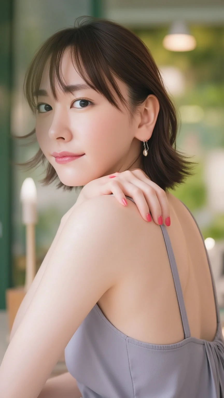 官能的な女の子 官能的な表現 官能的なポーズ 官能的な雰囲気 前かがみになりながら官能的なポーズ 高品質 4k 現実的 Seaart Ai