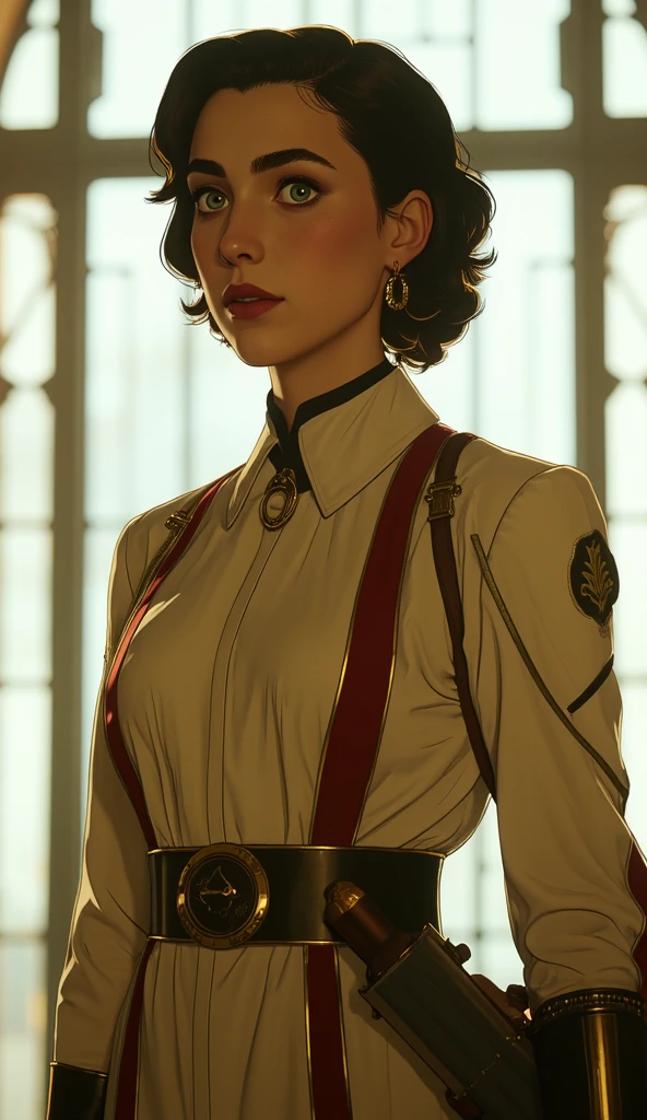 Professional photo of Margaret Qualley as an empire administratum ...