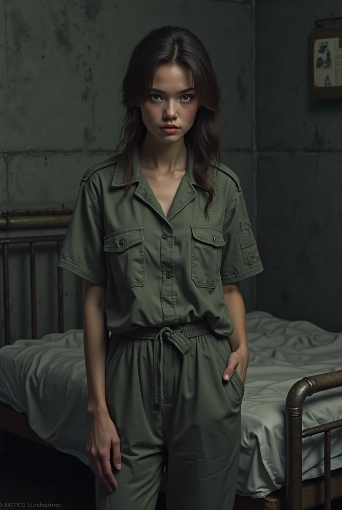 A woman inmate - SeaArt AI