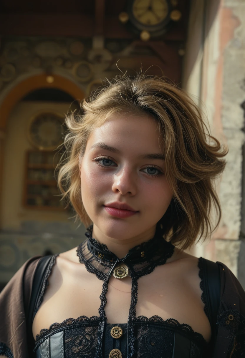 Colombian girl , half body view , (in front of the camera), detailed ...