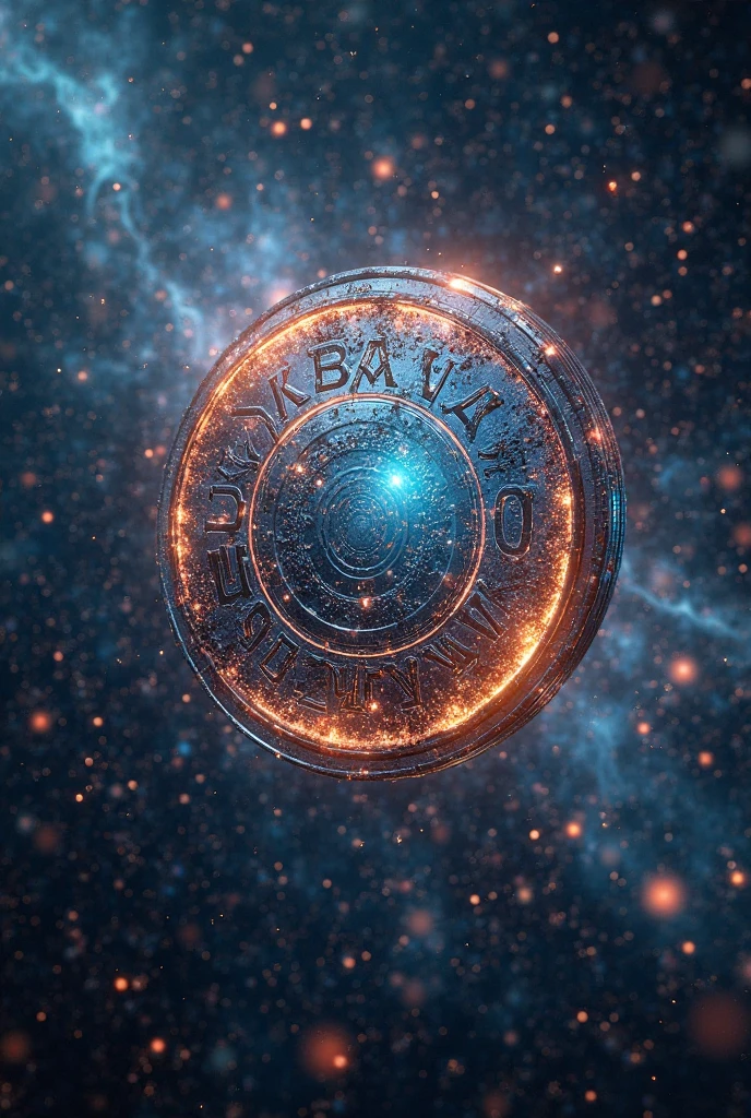 Coin of galaxy - SeaArt AI