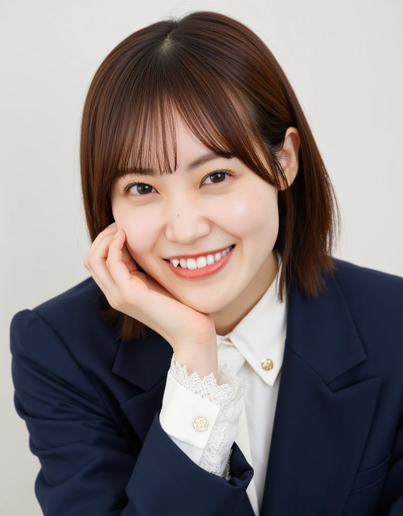 Matsuri, The image shows a young woman with a cheerful and friendly expression - SeaArt AI