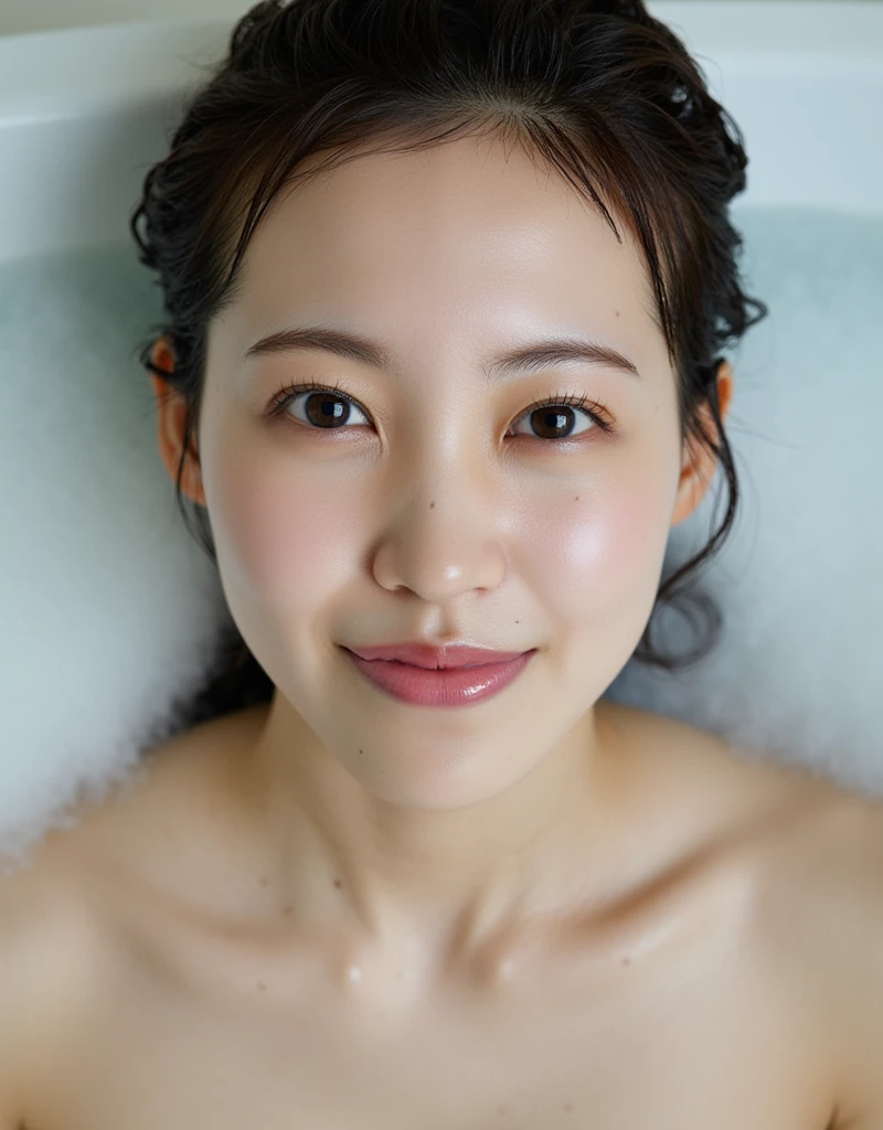 Matsuri, The image is a close-up portrait of a young woman's face - SeaArt AI