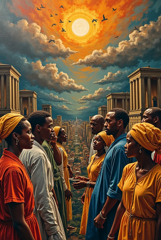 Pictures highlighting the French-African relationship - SeaArt AI