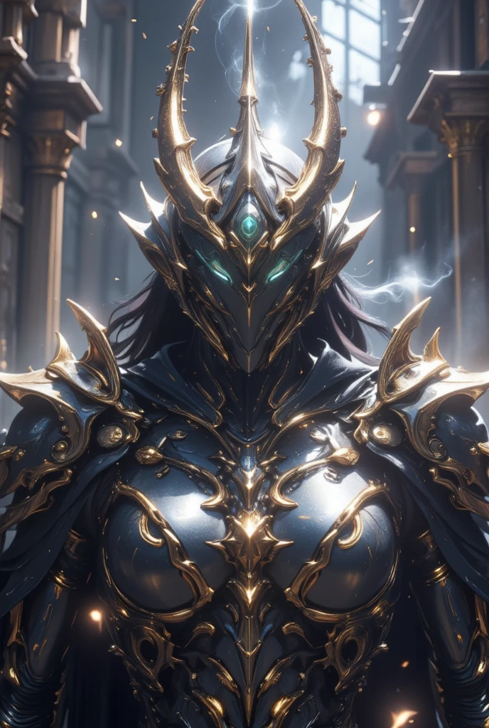 Draw the helmet of the king of flies if he was a great and evil demon ...