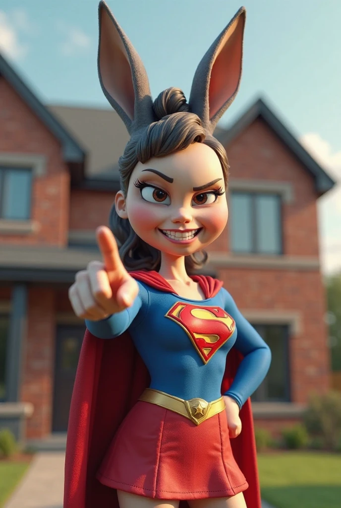 8k realistic ultra HDR A beautiful female stylized as a superhero ...