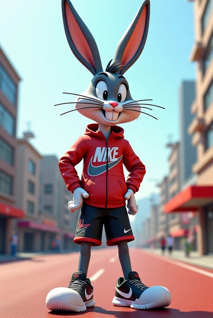 Bugs bunny with Nike clothes - SeaArt AI