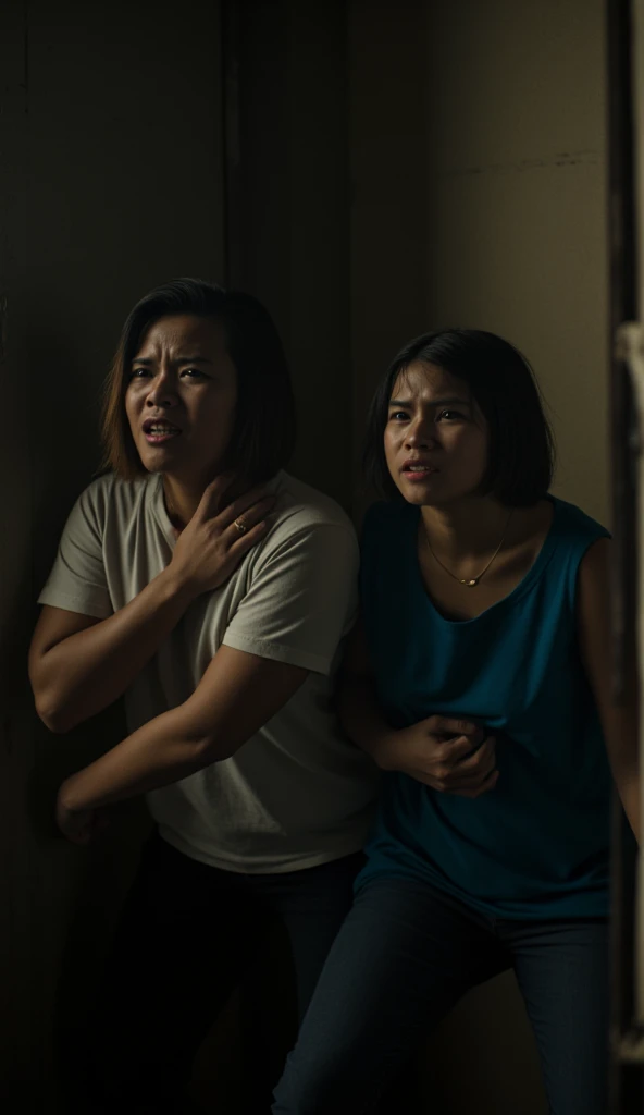 Indonesia couple wets themselves in fear. Room situation, scary ...