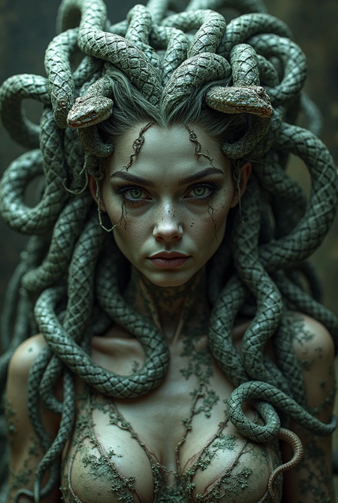 Medusa, realistic - SeaArt AI