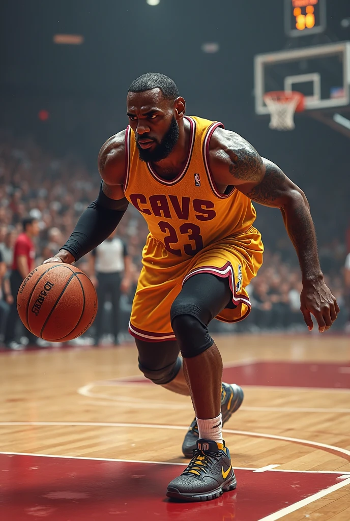 Lebron James about to did - SeaArt AI