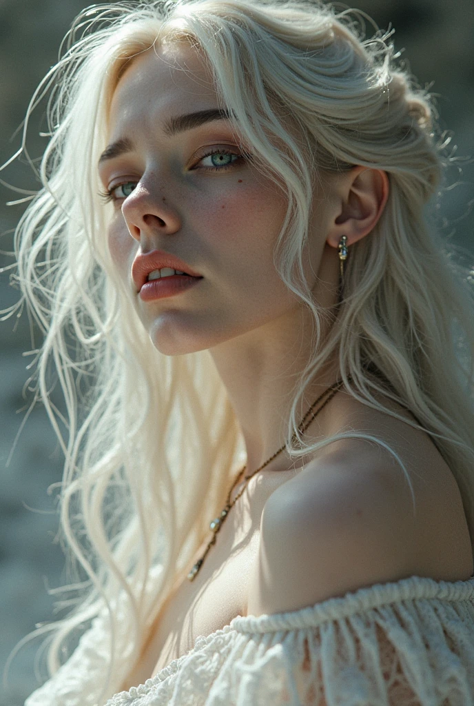 Make her more white - SeaArt AI