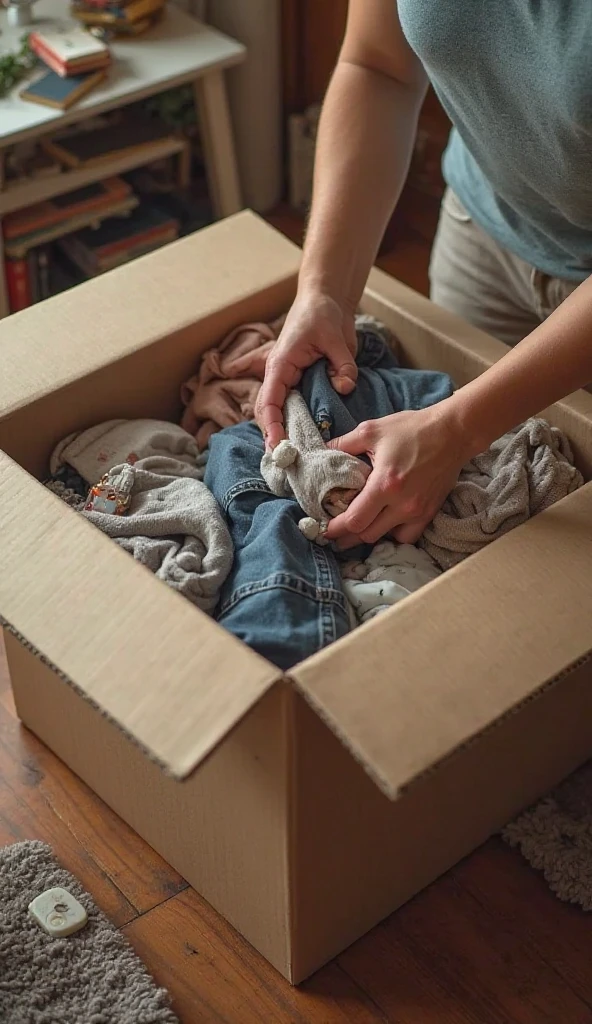 Pack things in a box - SeaArt AI