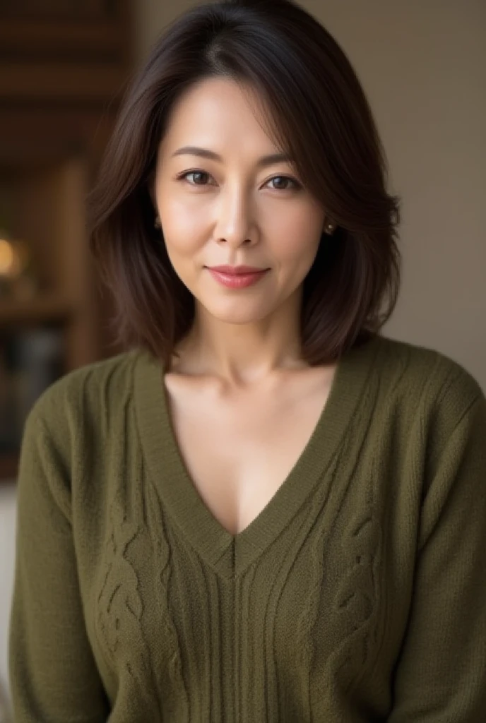 A hyper-realistic, ultra high-resolution close-up portrait of a mature ...