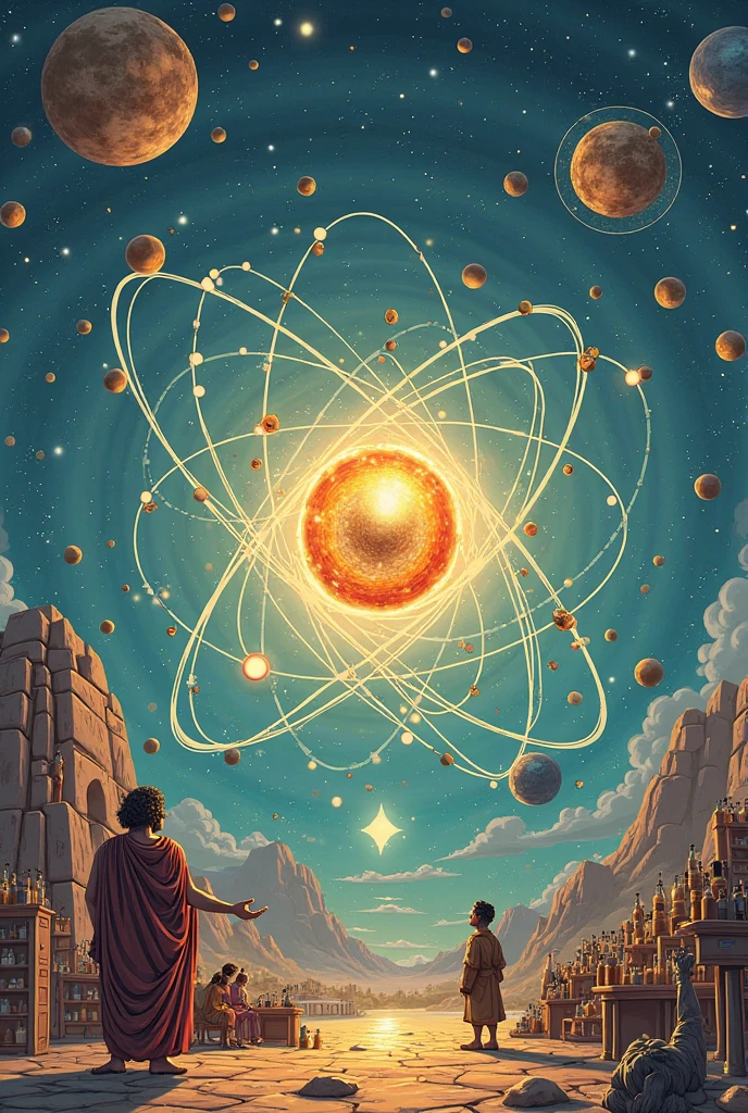 A comic about the following text: COMIC BOOK TITLE : "The Journey ...