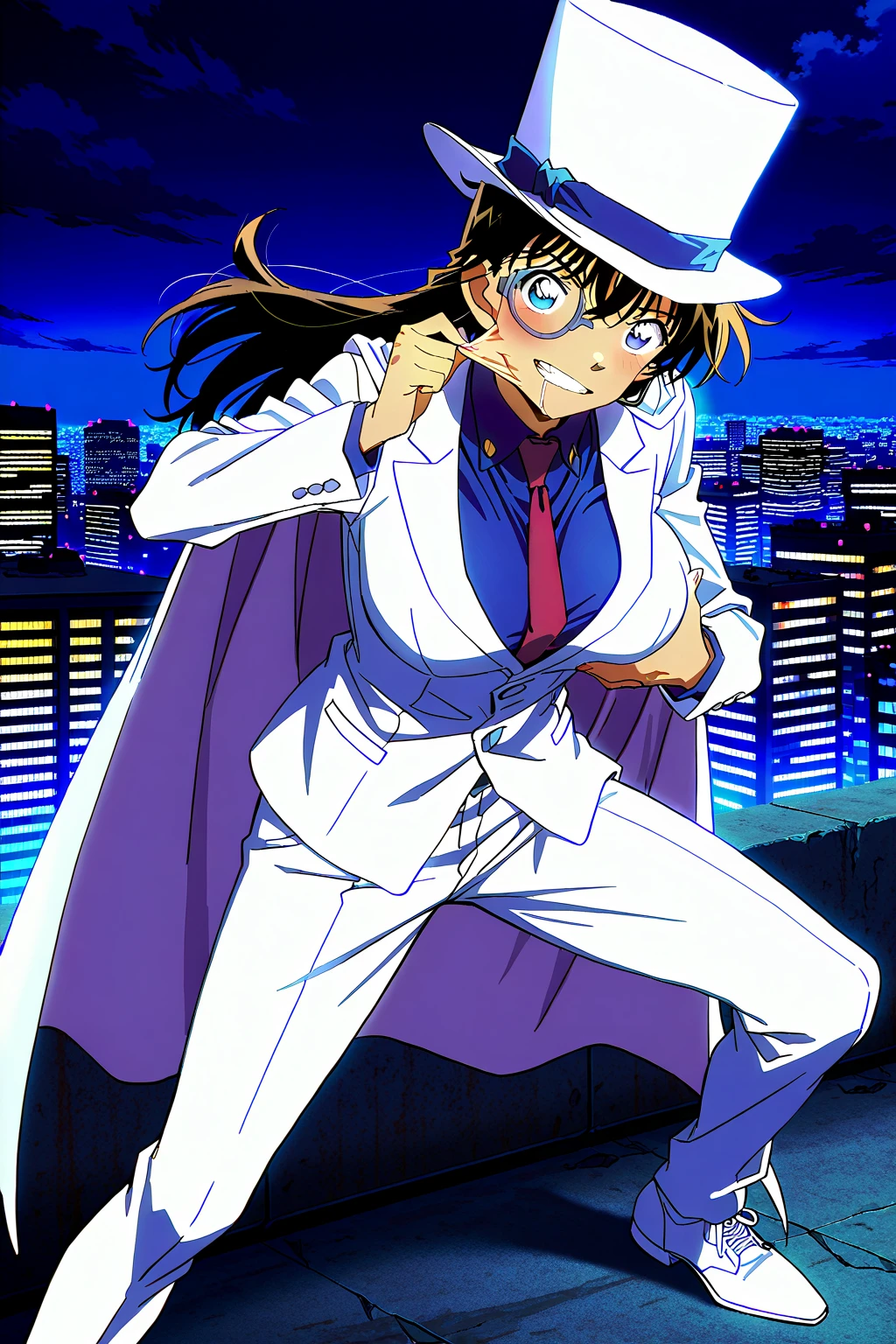 Natural light,Detective Conan,,throw,1 girl,official art, Mouri Ran ...