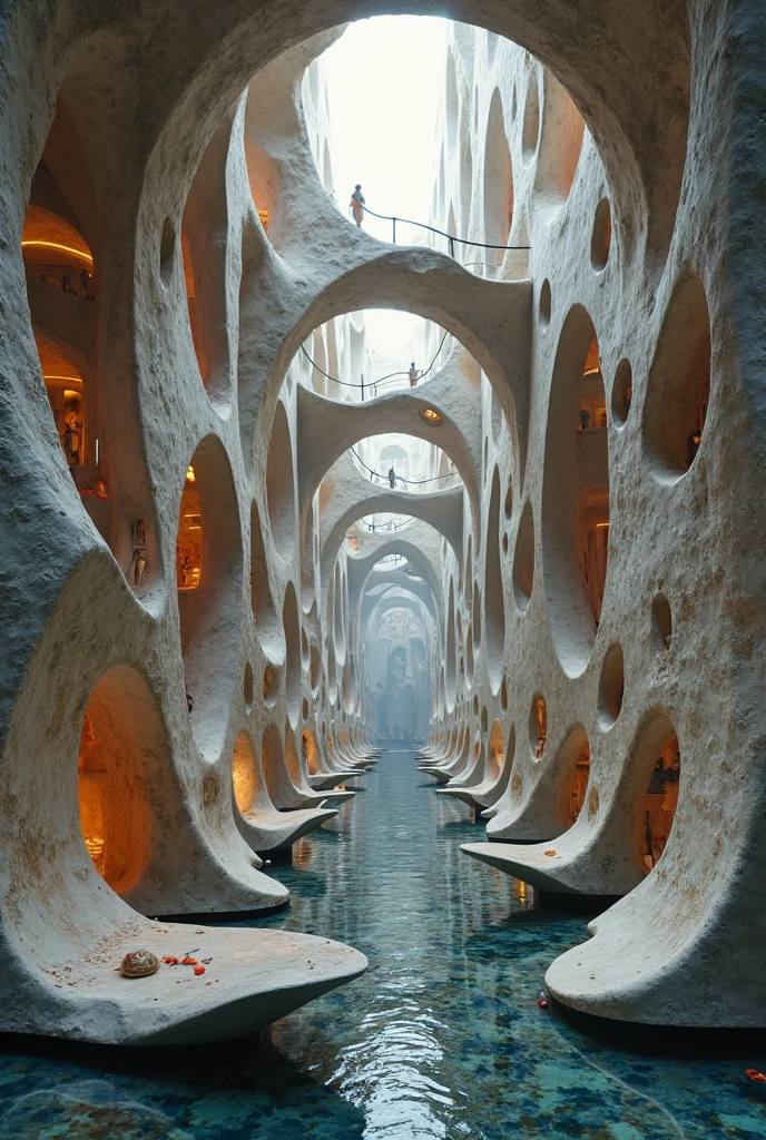 (blend (Lee Bontecou) x (H.R. Giger) x (Zaha Hadid) x (Cristina Samsa ...