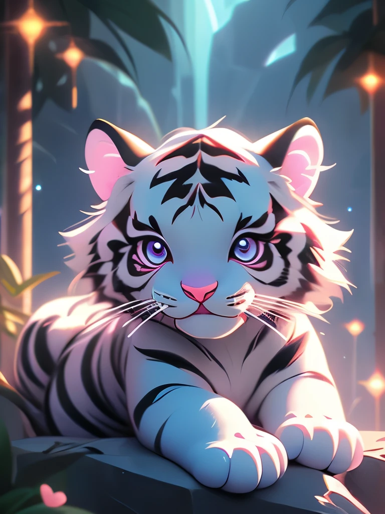 Anime White Tiger.