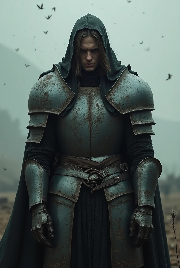 Sad knight - SeaArt AI