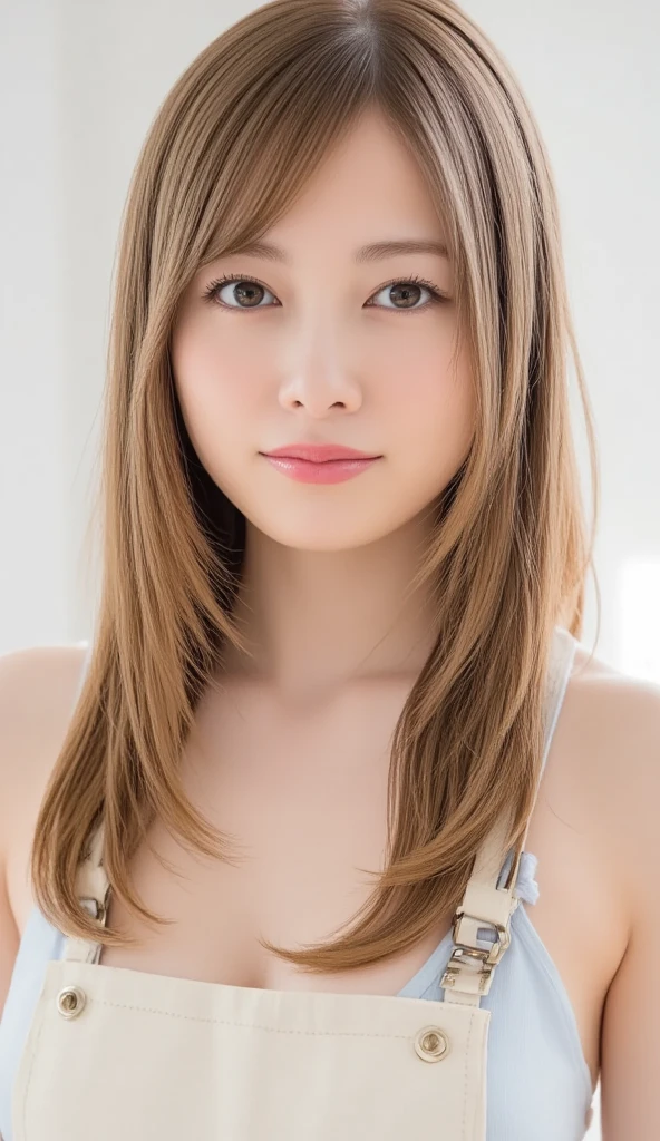 Silky Smooth Hair 、Super long blonde hair 、hairstyles are straight - SeaArt AI