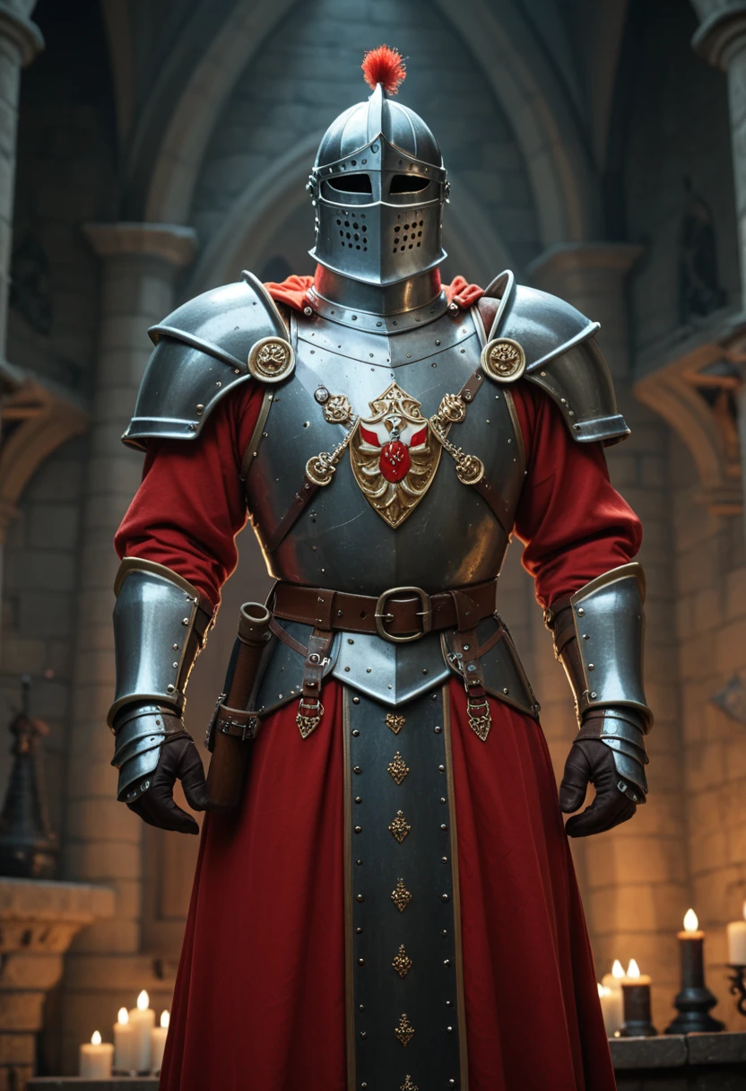 Power Rangers in medieval knight-inspired armor, featuring heraldic ...