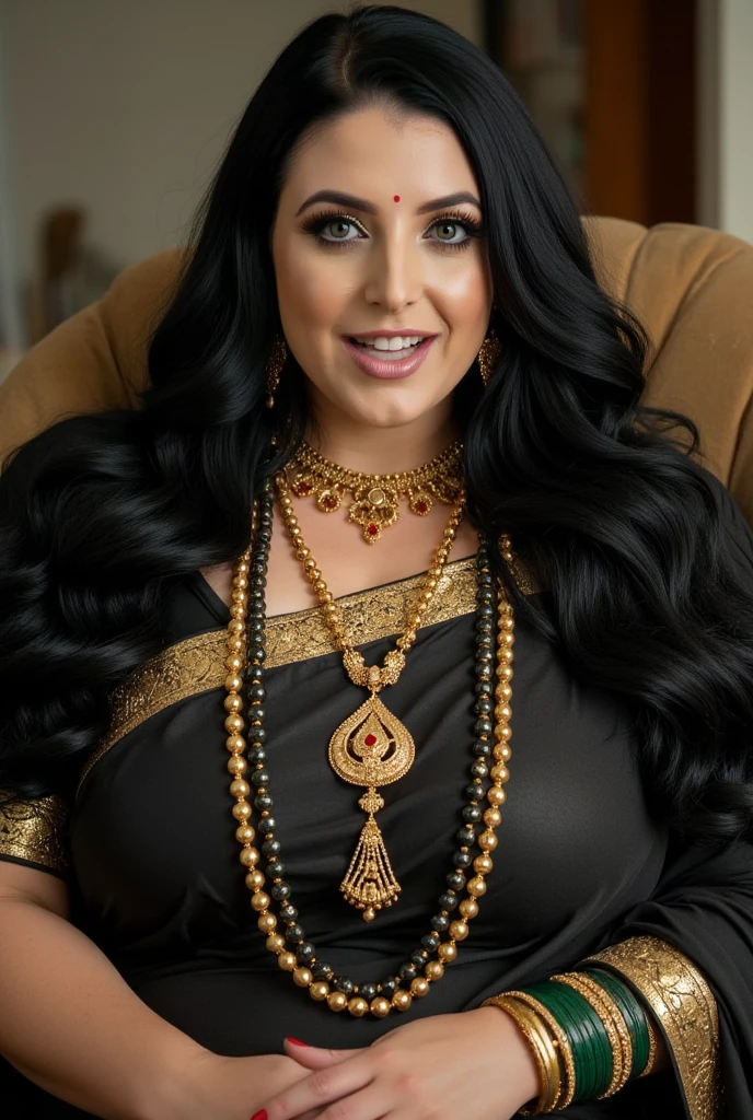 A naughty, voluptuous and curvaceous light neutral skin tone woman in ...