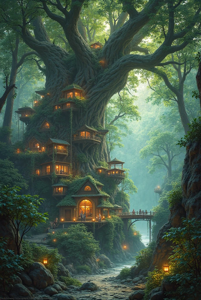 The capital is a city woven into the trees, with bridges of living ...