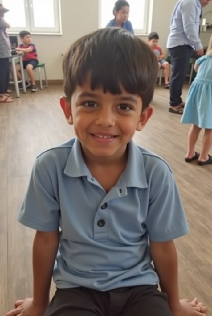 A young man studying his first grade was by Al-Mesmar - SeaArt AI