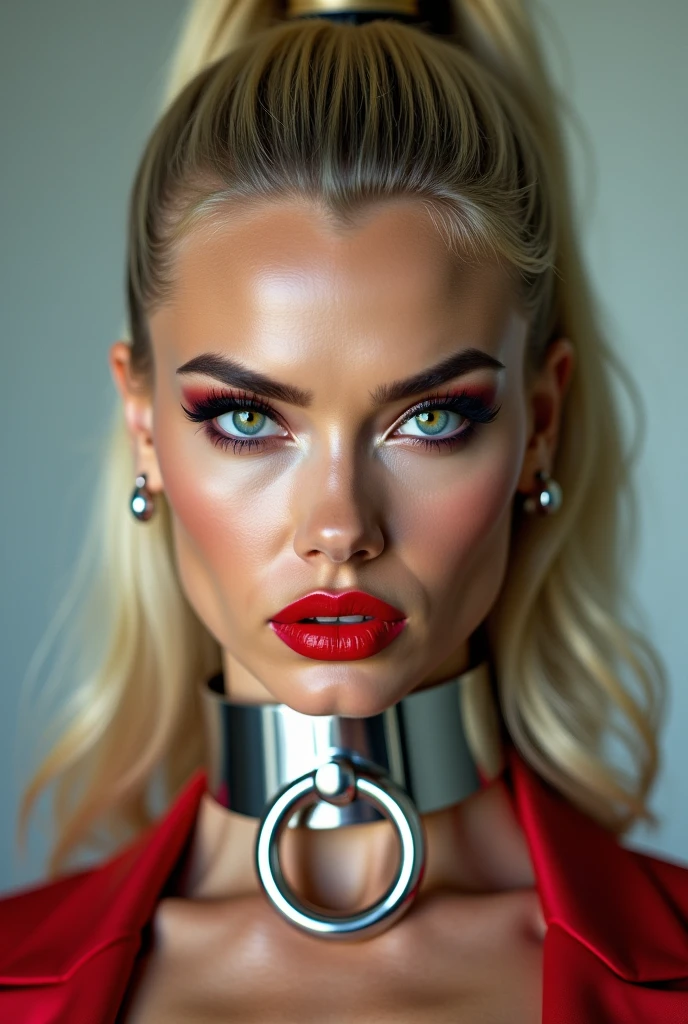 best quality, 8K, HD, beautiful blonde Caucasian woman, looking very a ...