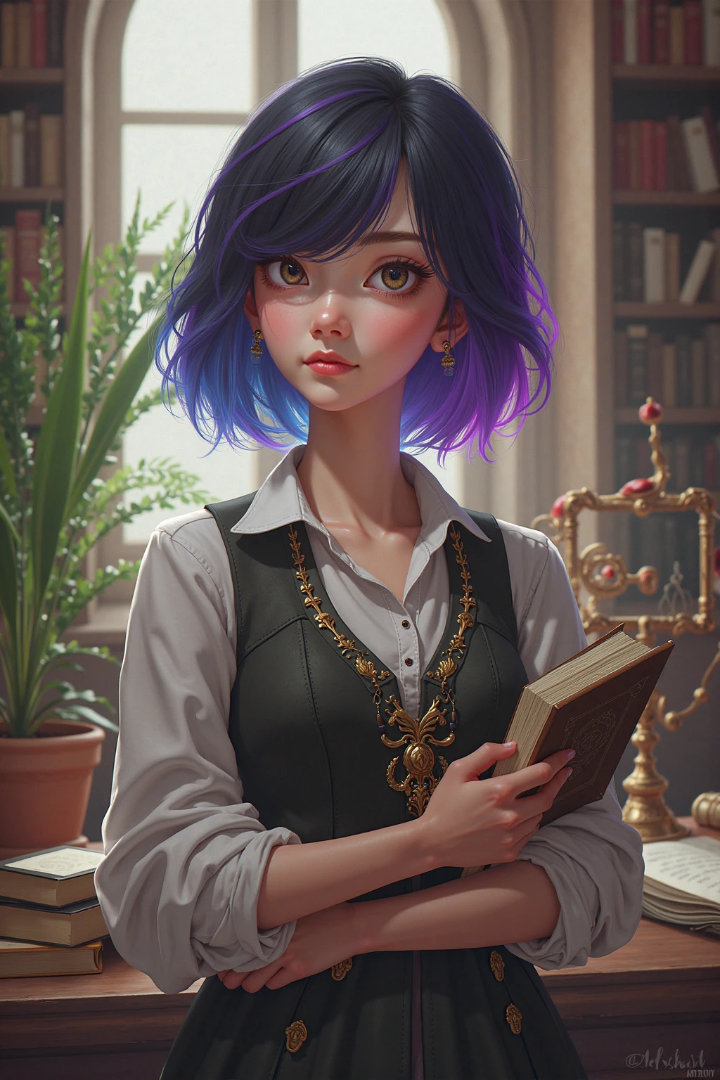 I am a princess 23 years old. J’ai les cheveux courts, they touch the ...