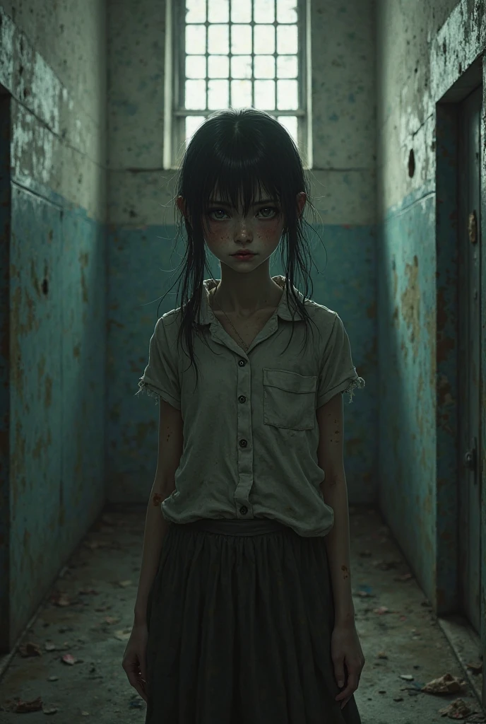 Girl in prison - SeaArt AI