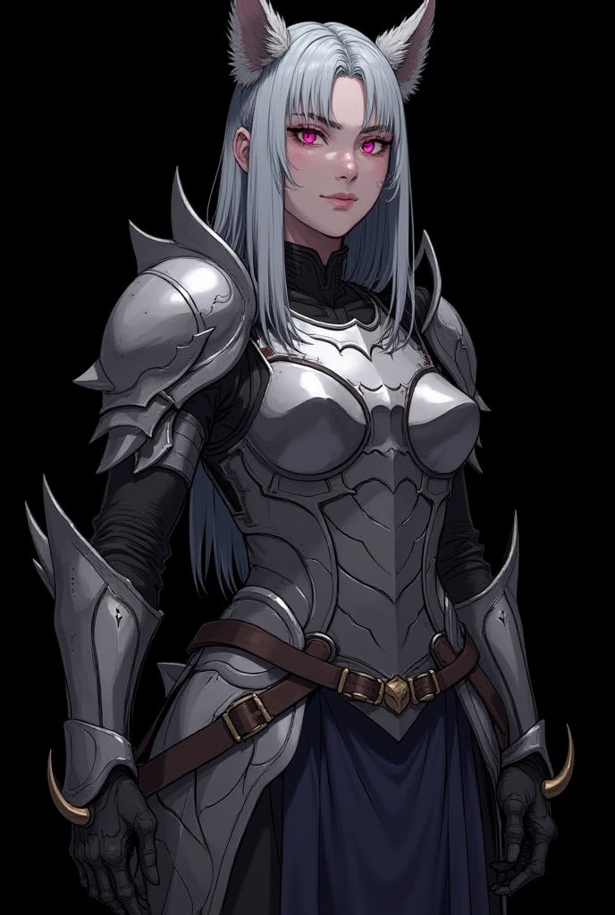 A woman who represents the hyena, She is big and very strong - SeaArt AI