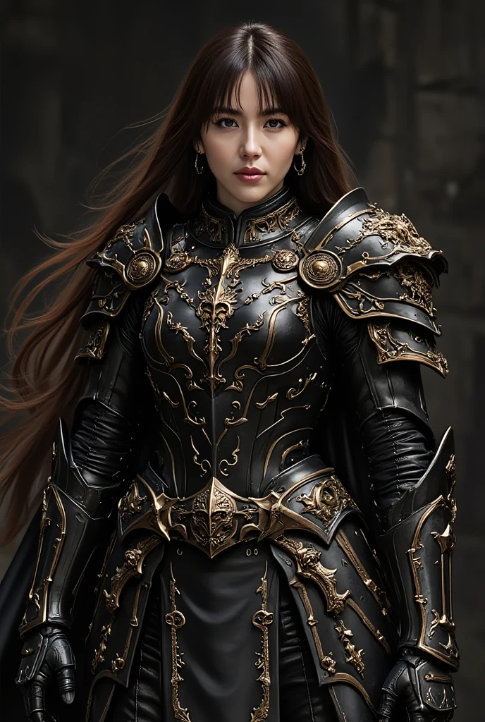 Fantasy armor、1 Amazing Female Paladin, Highly Exposing Battle Suit ...