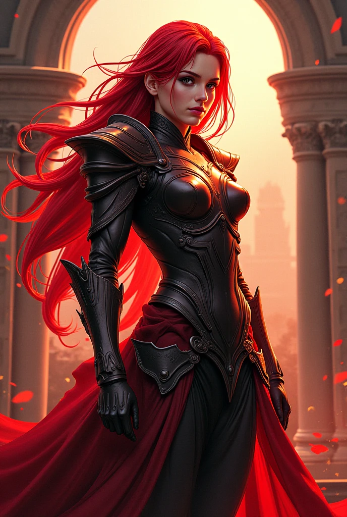 Omega Italian red-haired anime - SeaArt AI