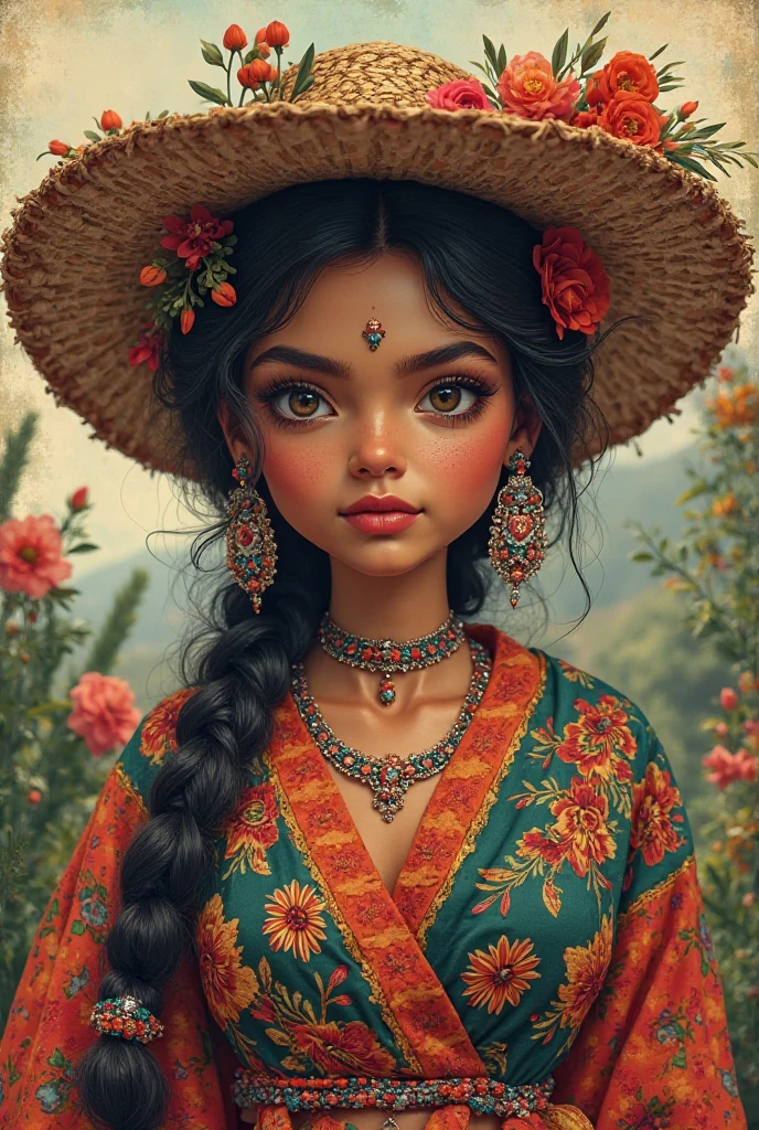 Create Maria Bonita doll, For the women's campaign March 8th hat by ...