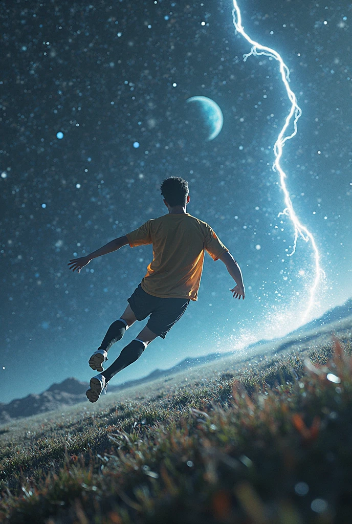 Create a visual poster that captures the essence of "Galactic Zero ...