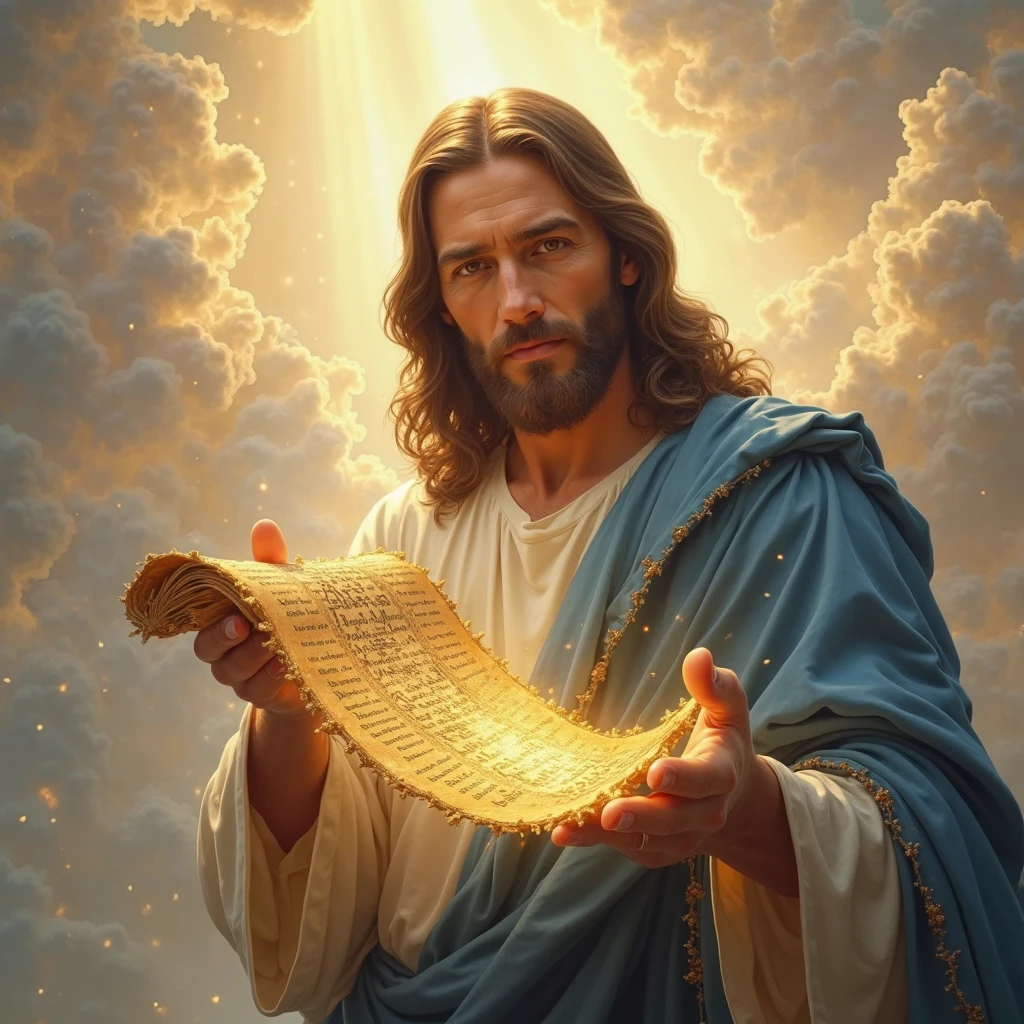 " Jesus Christ looking directly at the camera, making eye contact with ...